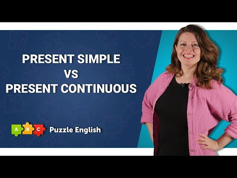 Разница между Present Simple и Present Continuous с примерами || Puzzle ...